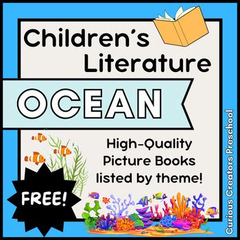 Picture Books about the OCEAN | Children's Literature | FREEBIE | TPT