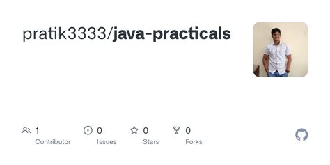Github Pratik3333java Practicals