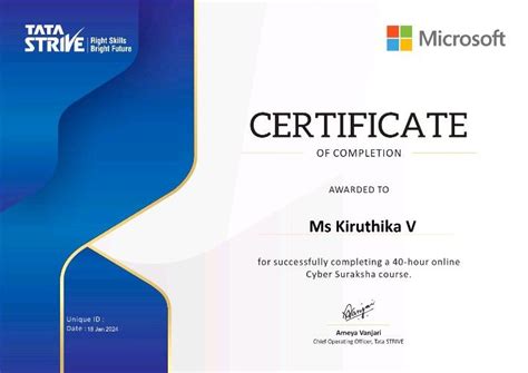 kiruthika v on linkedin hii connections👋 i have completed cyber suraksha course