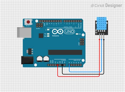 Arduino Uno With Dht11 Temperature And Humidity Sensor How To Guide And Editable Circuit