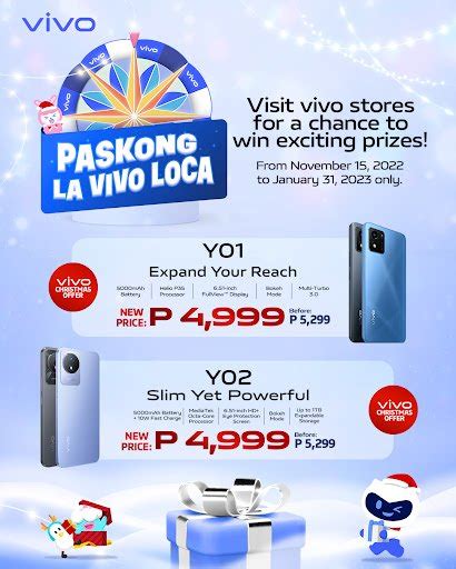 Vivo Announces Big Christmas Offers For Vivo Y And Vivo Y Now Only For PHP TechBroll