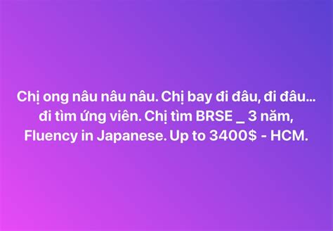 Emma Phan On Linkedin Brse Hcm Upto Brse N2 Japanese Devvietnam Remotework Itjobs