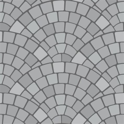 Paving Tile Cobblestone Brick And Stone Pattern Vector Image