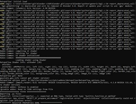 Bug Console Errors For Retopoflow · Issue 1230 · Cgcookie Retopoflow · Github