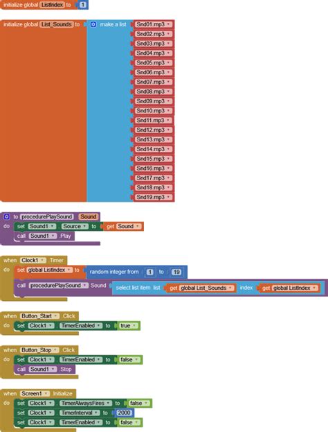 Playing Wave Files Sequentially Issue Mit App Inventor Help Mit App Inventor Community