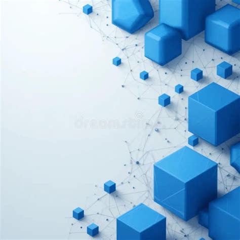 Abstract Cube Layout Stock Illustration Illustration Of Lighting