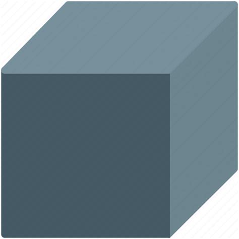 3d Design Cube Geometrical Interface Square Icon