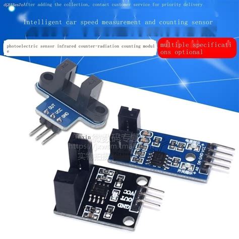 On Beam Photoelectric Sensor Infrared On Beam Counting Sensor Module Slot Type Optocoupler Speed