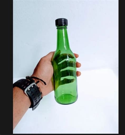 Botol Kosong 360ml Jinro Chamisul Soju Korea Botol Warna Hijau Botol