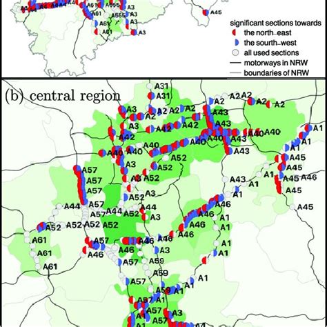 Geographic Distributions Of The Significant Sections For The Largest Download Scientific