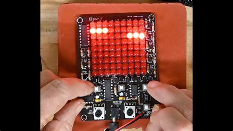 c k builds a good solder practice kit with chasing leds from ei