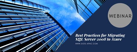 Webinar Best Practices For Migrating Sql Server 2008 To Azure