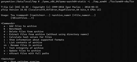 记录 Android终端直接运行qemu user static附p zip跑分效率参考 多图 哔哩哔哩
