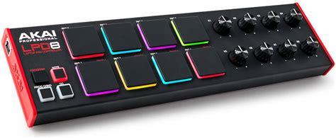 Akai Professional Lpd8 Mk2 Laptop Pad Controller 8 Velocity Sensitive Rgb Mpc Pads 8