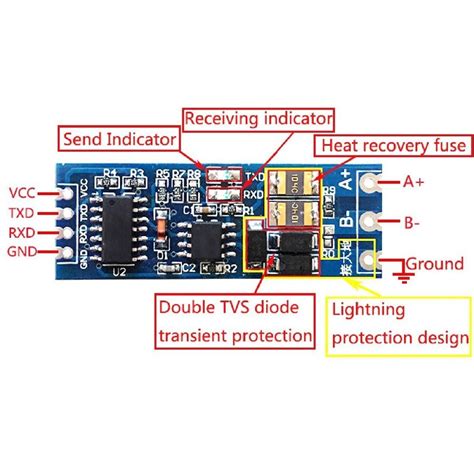 Uart Serial Port To Rs485 Converter Module Mutual Ubuy India