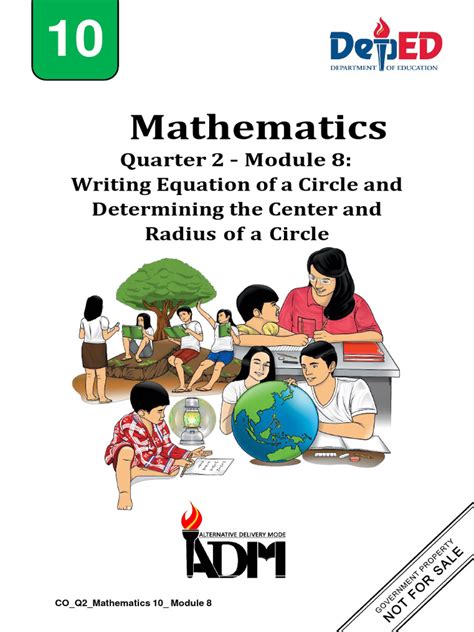 Equation Of Circle Module Pdf Circle Equations