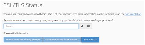Crowncloud Wiki How To Enable Autossl And Install Ssl Certificate In Cpanel