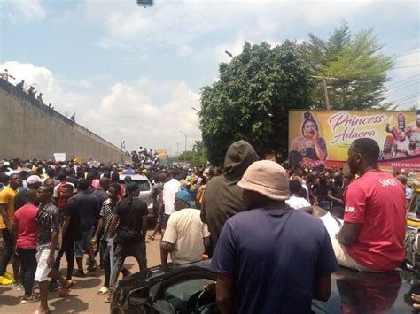 End Sars Protest Continues In Anambra Photo Daily Post Nigeria
