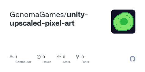 GitHub GenomaGames Unity Upscaled Pixel Art