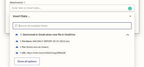 New File Attachement From In Onedrive Zapier Community