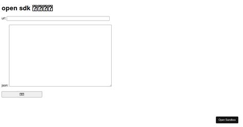 Json Editor Examples Codesandbox