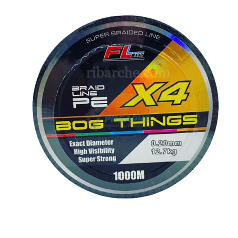 ПЛЕТЕНО ВЛАКНО FL PE X4 BRAID LINE 1000м - Риболовен Магазин Рибарче
