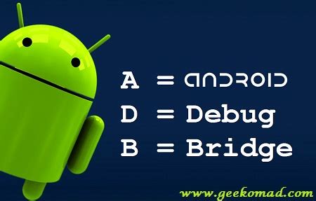 How To Install ADB Driver With Android SDK On Windows GeekOmad