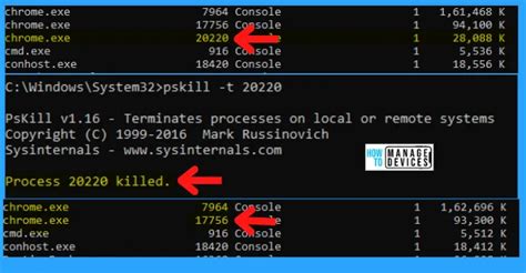 How To Kill Process Using Pskill In Windows 11 Htmd Blog