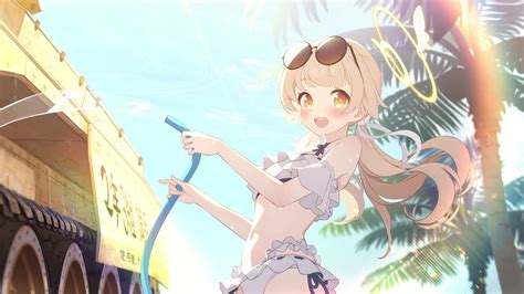 Blue Archive Nonomi Summer Live Wallpaper X