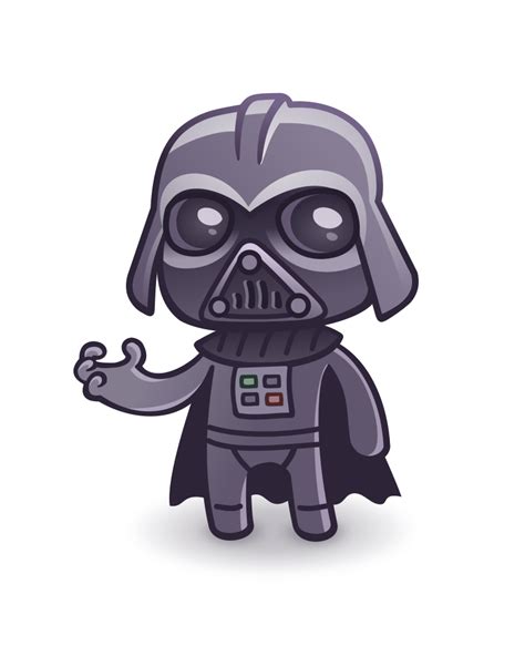 Cute Darth Vader Drawing
