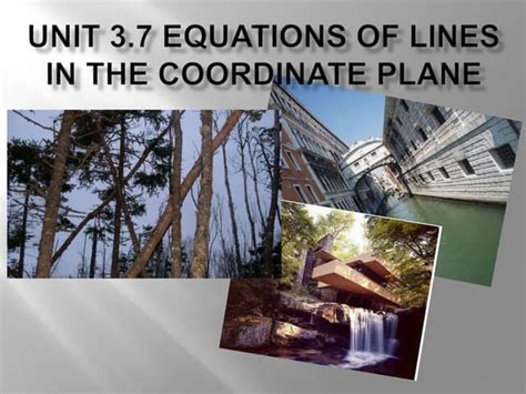 Geometry Unit 3 7 Ppt