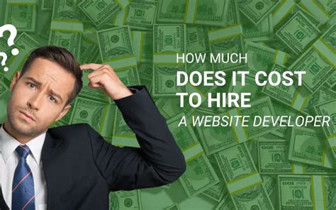 How Much Does It Cost To Hire A Website Developer Cost Web Designers