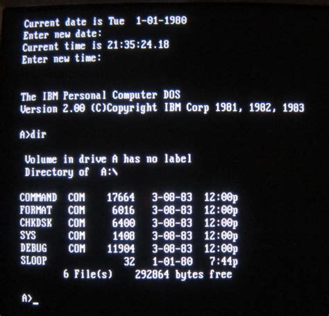 Les sources de MS DOS 1 1 2 0 1981 1983 divulguées Krakoukas