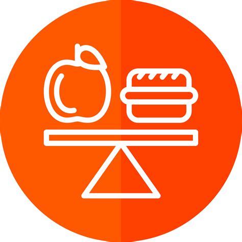 Balanced Diet Vector Icon Design 21070831 Vector Art At Vecteezy