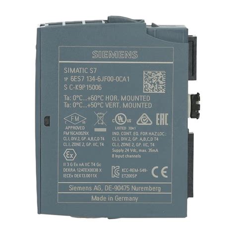 Siemens Simatic Et 200sp Ai 8xrtd Tc High Feature 6e… Automation24