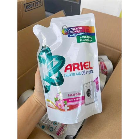 Nước Giặt Ariel Đậm Đặc Sạch Nhanh Túi Nhỏ 400ml Hàng Khuyến Mại