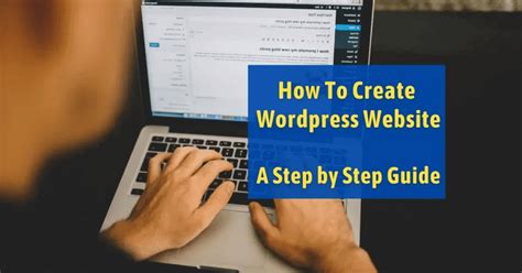 how to create wordpress website step by step gyaaniworld