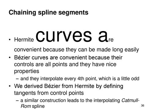 Spline Curves Comp 575comp Ppt Download