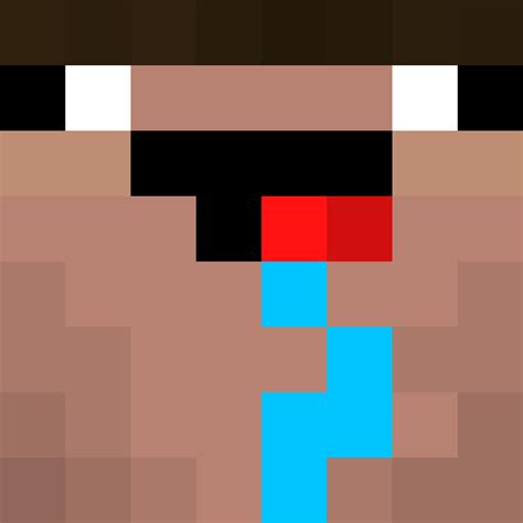 Pixilart Minecraft Noob Face By Gummybearman