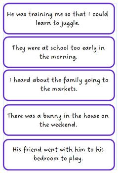 Decodable Sentence Strips Level 6 All And Alternate Spellings TPT