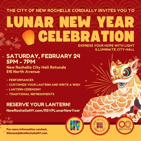 Calendar Lunar New Year Celebration