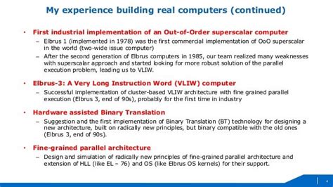 A Perspective On The Future Of Computer Architecture