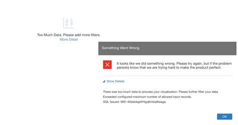 Oac Row Limits And Scale Up Or Down