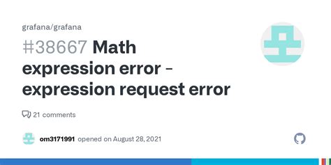 Math Expression Error Expression Request Error · Issue 38667