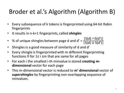 Ppt Finding Near Duplicate Web Pages A Large Scale Evaluation Of Algorithms Powerpoint