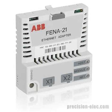 Fena 21 Kit K475 Abb Ethernet Ip Modbus Tcp Profinet Dualport Adapter For Acs355 Acs580