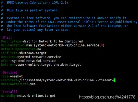 systemd networkd wait rvice 小白笔记 csdn博客