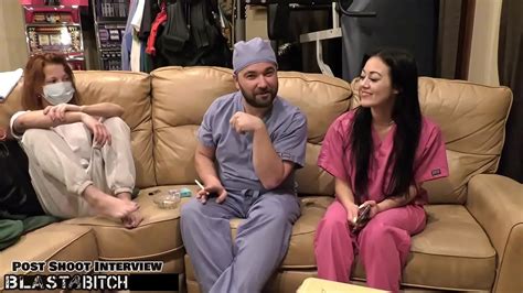 Blaire Celestes Pussy Gets Filled With Cum By Doctor Tampaand This