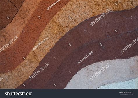Form Soil Layersits Colour Texturestexture Layers Stock Photo Shutterstock