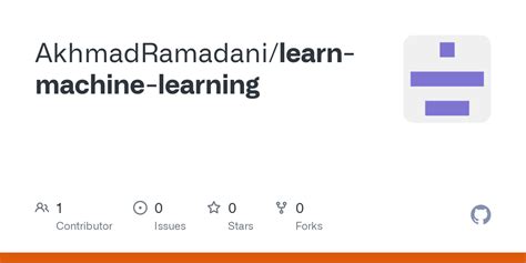 GitHub AkhmadRamadani Learn Machine Learning